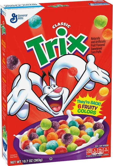 General Mills Δημητριακά Καλαμποκιού Classic Trix 303gr | Skroutz.gr