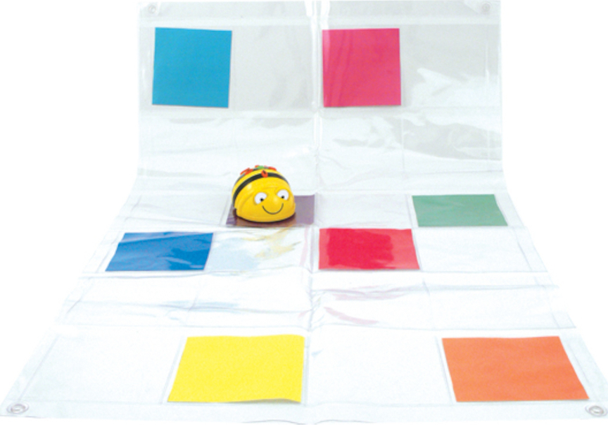 TTS Εκπαιδευτικό Παιχνίδι Bee Bot and Blue Bot Transparent Pocket Mat ...