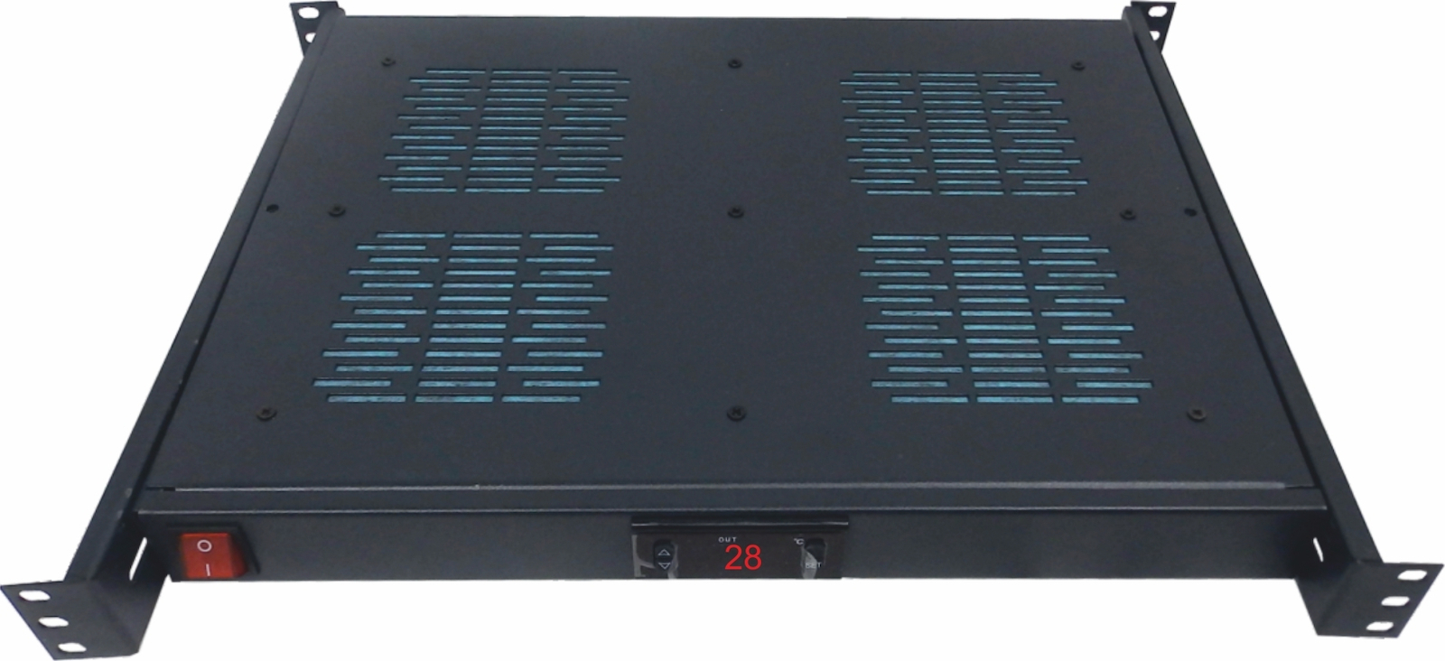 Central Cooling Panel Kit 19 Πλήρες με 4 ανεμιστήρες Μαύρο | Skroutz.gr