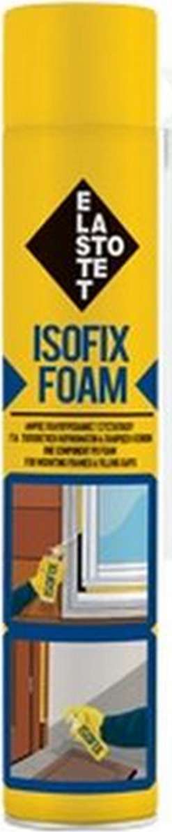 Elastotet Isofix Αφρός Πολυουρεθάνης Χειρός Υψηλής Διόγκωσης 700ml | Skroutz.gr