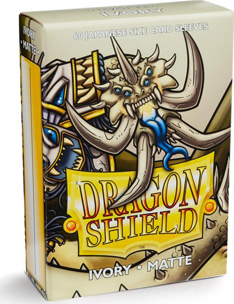Dragon Shield Dragon Shield Japanese Size Matte Ivory 60τμχ | Skroutz.gr
