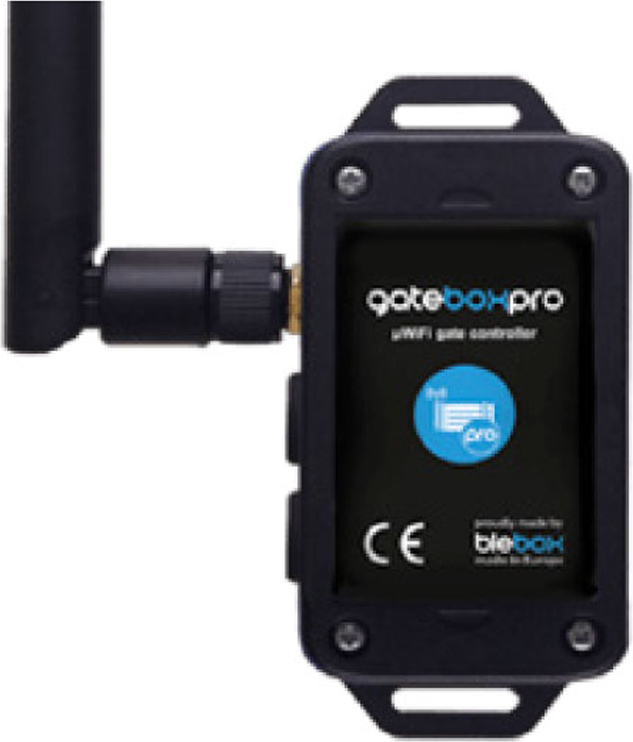 Blebox GATEBOX PRO Smart Ενδιάμεσος Διακόπτης Wi-Fi σε Μαύρο Χρώμα | Skroutz.gr