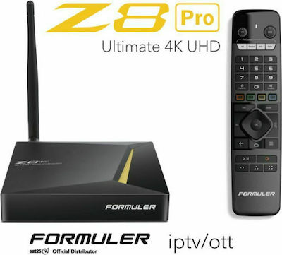 Formuler TV Box Z8 PRO 4K UHD USB 2.0 / USB 3.0 2GB RAM και 16GB ...