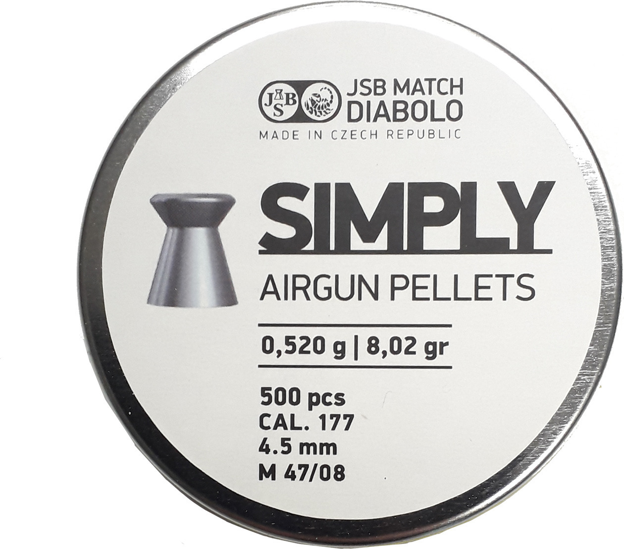 JSB Match Diabolo Simply 4.5mm | Skroutz.gr
