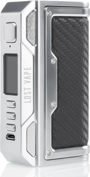 Lost Vape Box Mod Thelema DNA250C 200W Carbon Fiber Silver | Skroutz.gr