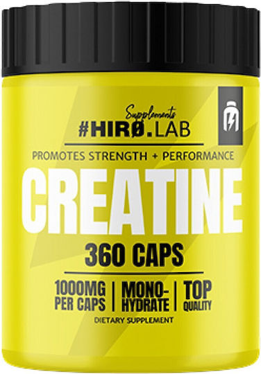 Hiro.Lab Creatine Monohydrate Caps 360 κάψουλες | Skroutz Cyprus