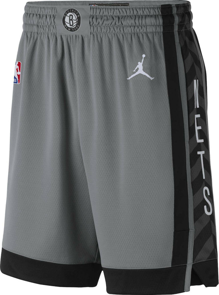 Jordan Brooklyn Nets Statement Edition 2020 CV8613-002 Dark Steel Gray ...