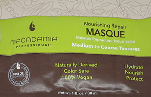 Macadamia Vegan Nourishing Repair Μάσκα Μαλλιών για Επανόρθωση 30ml ...