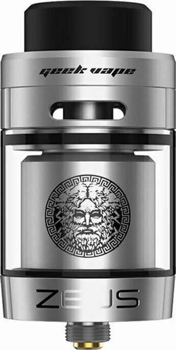 Geek Vape Zeus Dual RTA 4ml Silver | Skroutz.gr