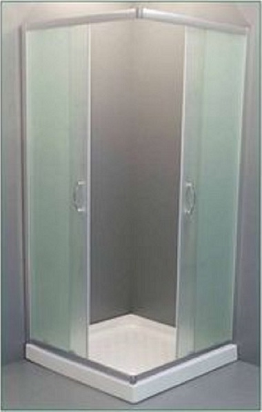 Karag New Flora 100 Καμπίνα Ντουζιέρας με Συρόμενη Πόρτα 80x80x170cm ...