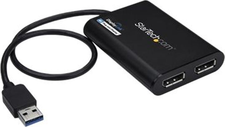 StarTech Μετατροπέας USB-A male σε DisplayPort 2x female (USB32DP24K60) | Skroutz.gr
