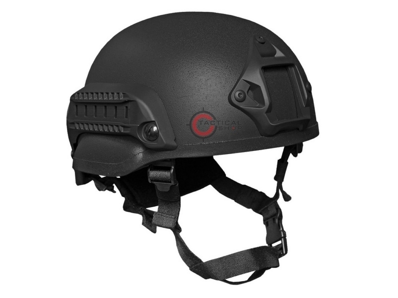 Mil-Tec Airsoft Combat Helmet Mich 2002 NVG Κράνος Μαύρο | Skroutz.gr