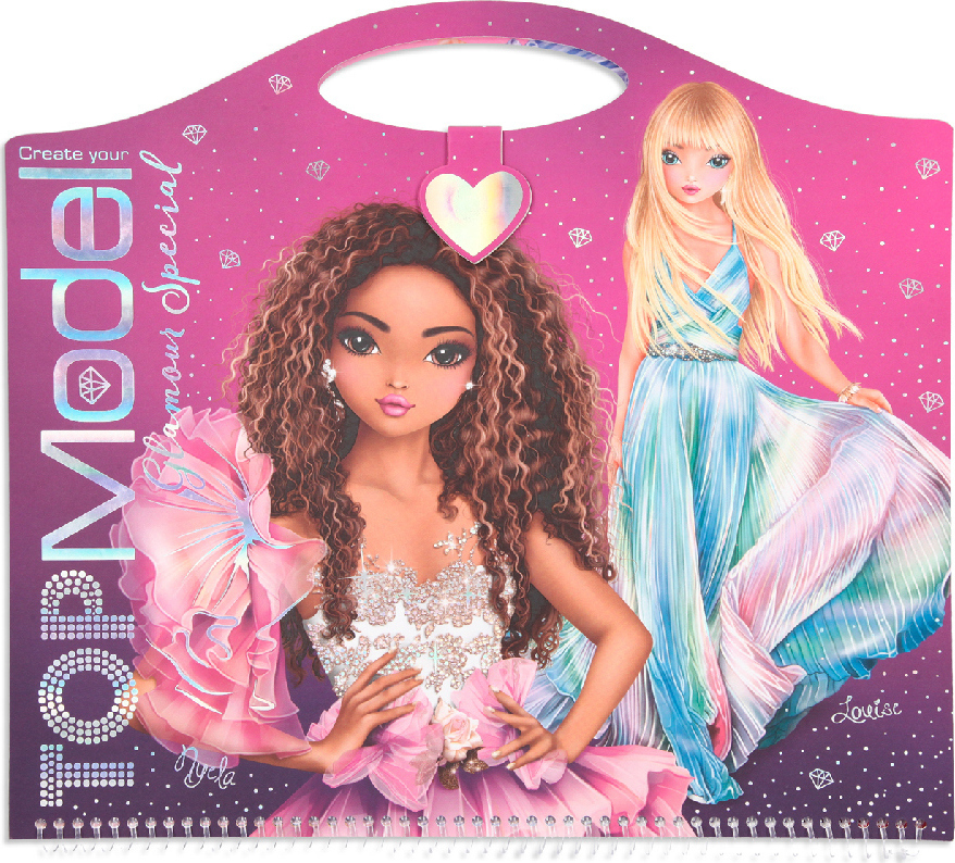 Depesche Top Model Create Your Glamour Special Colouring Book | Skroutz.gr