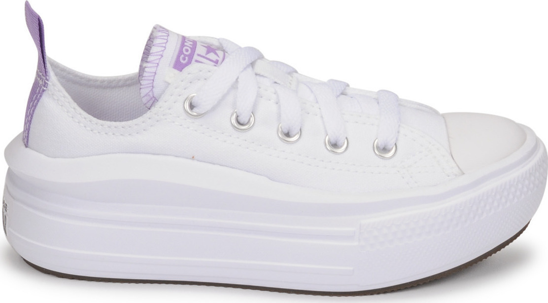 Converse CHUCK TAYLOR ALL STAR Παιδικά Sneakers White / Pixel Purple ...