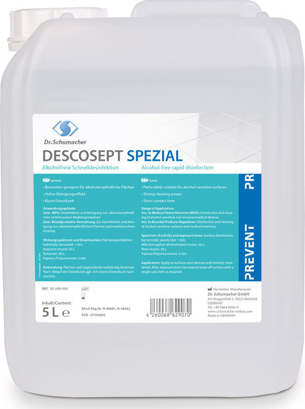 Dr. Schumacher Descosept Spezial Επαγγελματικό Καθαριστικό Δαπέδων ...