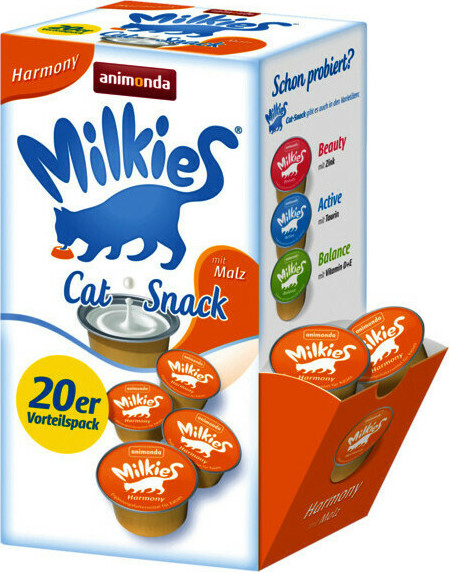 Animonda Milkies Cat Harmony Λιχουδιές Σνακ Γάτας 20τμχ x 15gr | Skroutz.gr
