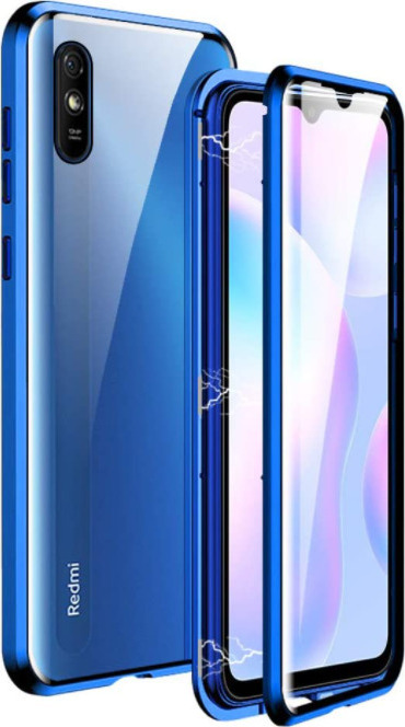 360 Full Cover Μεταλλική Μπλε (Redmi 9A) | Skroutz.gr