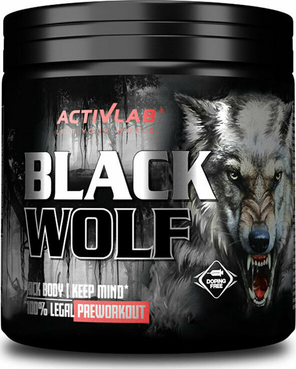 ActivLab Black Wolf Ειδικό Συμπλήρωμα Διατροφής 300gr Blackcurrant | Skroutz.gr