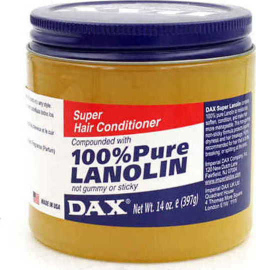 Dax Super 100% Pure Lanolin Conditioner Διατήρησης Χρώματος 397gr ...