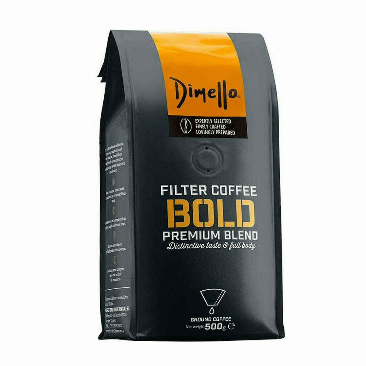 Dimello Καφές Φίλτρου Bold Αλεσμένος 500gr | Skroutz.gr