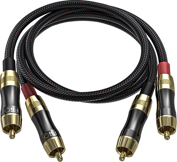 Fiio Cable RCA male - RCA male 0.50m (LR-RCA2) | Skroutz.gr