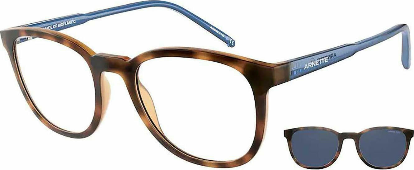 Arnette Momos Ανδρικός Κοκκάλινος Σκελετός Γυαλιών με Clip On σε Καφέ ...