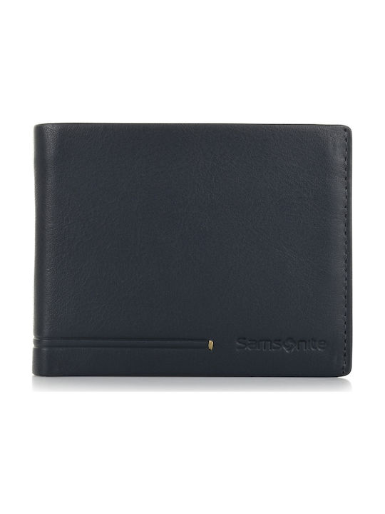 Samsonite Simpla Slg Δερμάτινο Ανδρικό Πορτοφόλι Μπλε 135016-1686 ...