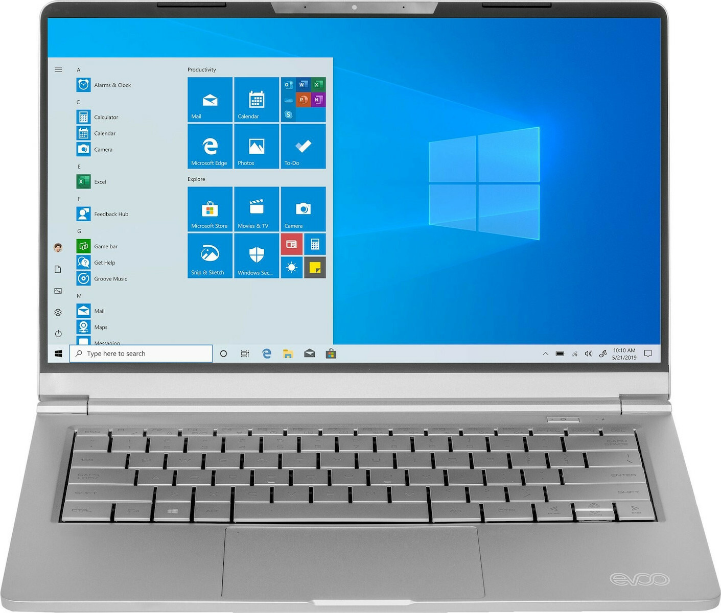 Evoo EVC141-12 14.1" FHD (Ryzen 5-3500U/8GB/256GB SSD/W10 Home) (US ...