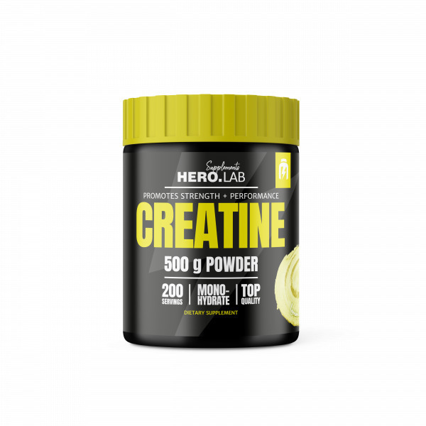 Hiro.Lab Creatine Monohydrate με Γεύση Lemon Twist 500gr | Skroutz.gr