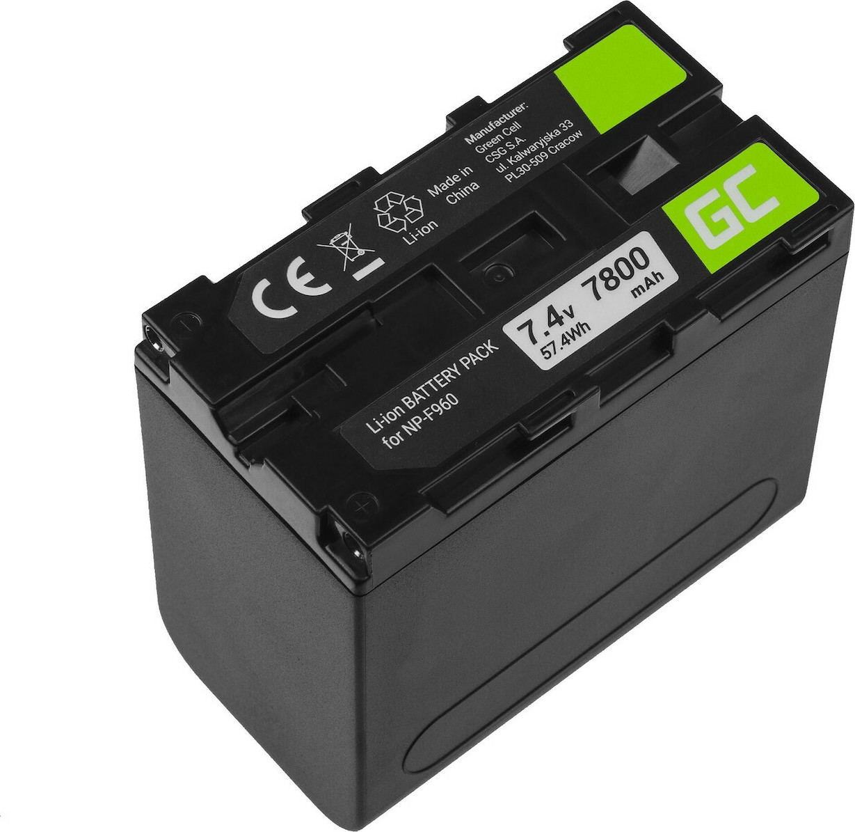 Green Cell Μπαταρία Φωτογραφικής Μηχανής NP-F970 NP-F330 NP-F530 ...