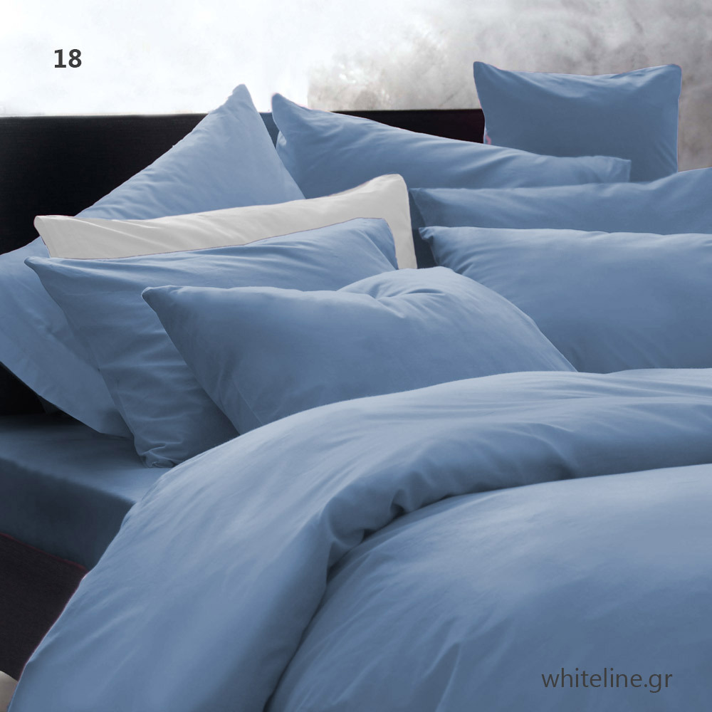 Rythmos Σετ Παπλωματοθήκη Βαμβακερή Μονή με Μαξιλαροθήκη 160x250 ...