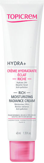 Topicrem HYDRA+ Rich Rich 24ωρη Ενυδατική Κρέμα για Μικτές Επιδερμίδες ...