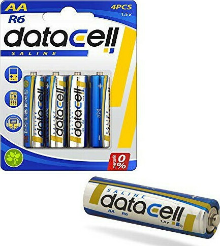 Datacell Αλκαλικές Μπαταρίες AA 1.5V 4τμχ | Skroutz.gr