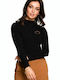 BeWear 134547 Μακρυμάνικο Γυναικείο Top Μαύρο | Skroutz.gr