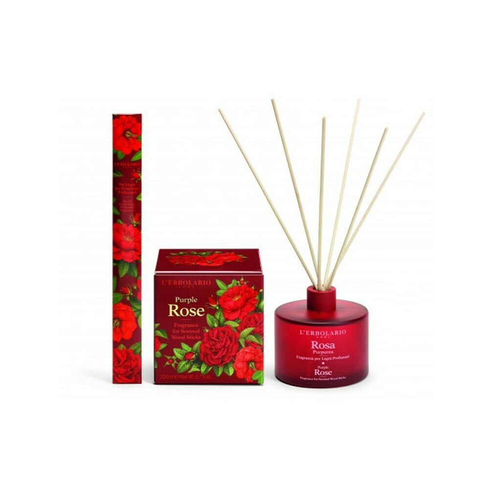 L' Erbolario Αρωματικό Χώρου με Sticks Rosa Purpurea 200ml | Skroutz.gr