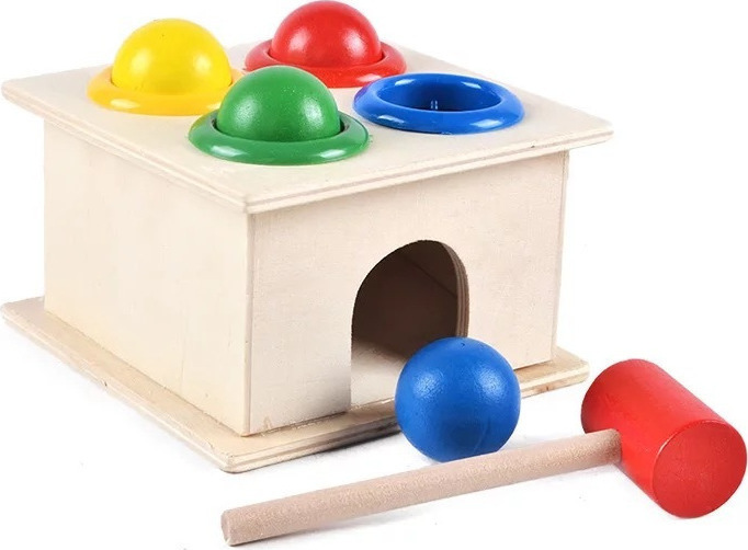 HTI Wooden Hammer Case από Ξύλο για 24+ Μηνών 33702 | Skroutz.gr