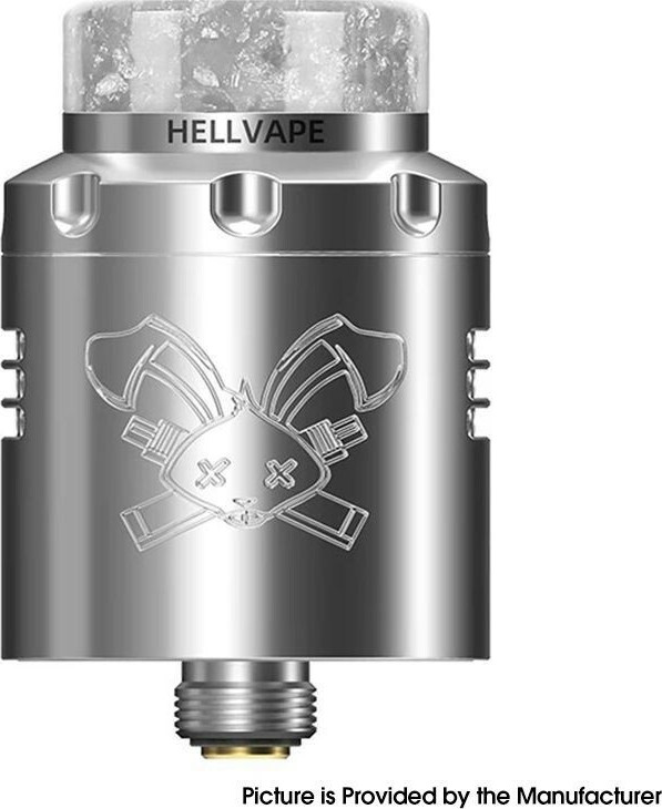 Hellvape Dead Rabbit V3 RDA 24mm Silver | Skroutz.gr