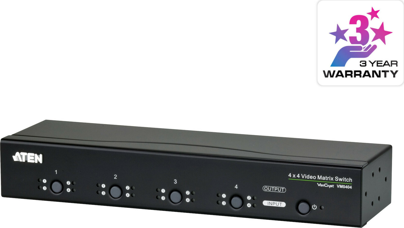 Aten 4x4 VGA/Audio Matrix Switch | Skroutz.gr