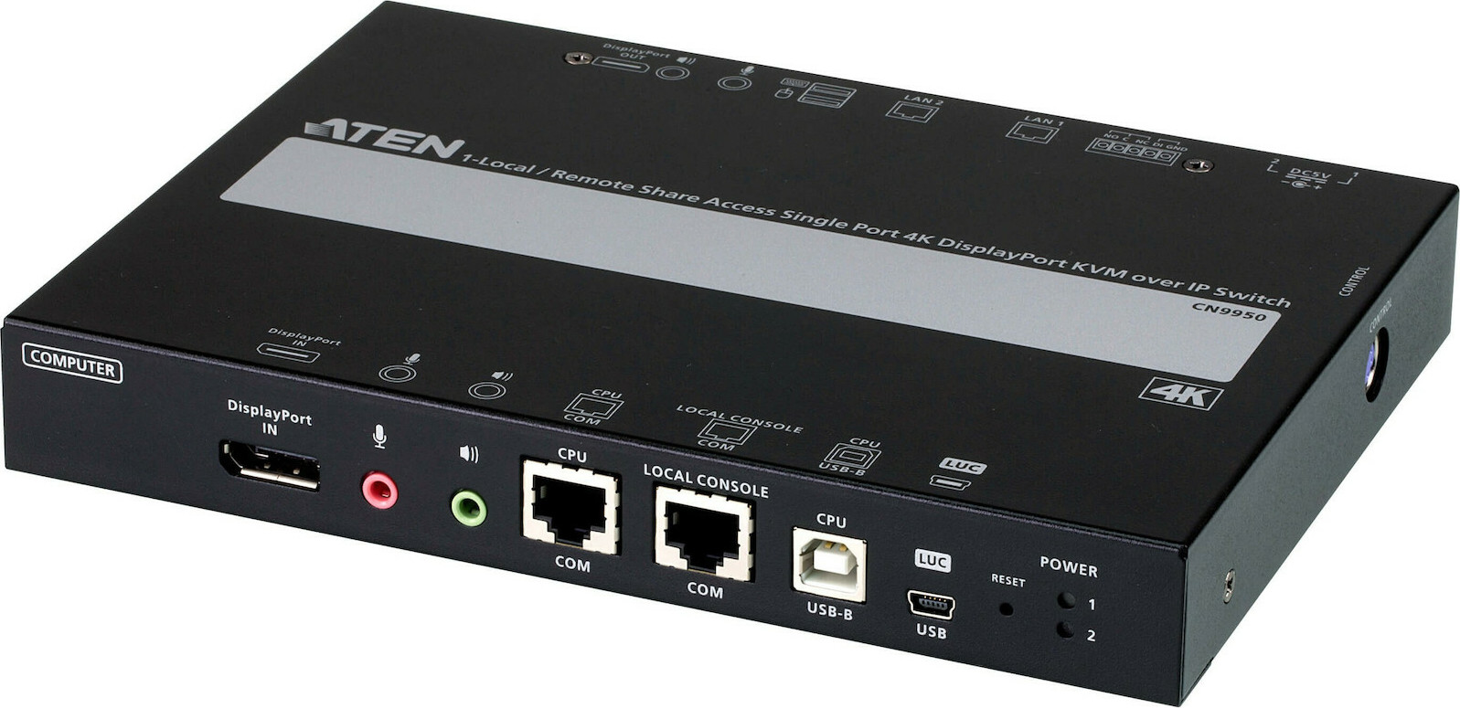 Aten 1-Local/Remote Share Access Single Port 4K DisplayPort KVM over IP ... Aten 1-Local/Remote Share Access Single Port 4K DisplayPort KVM over IP ...