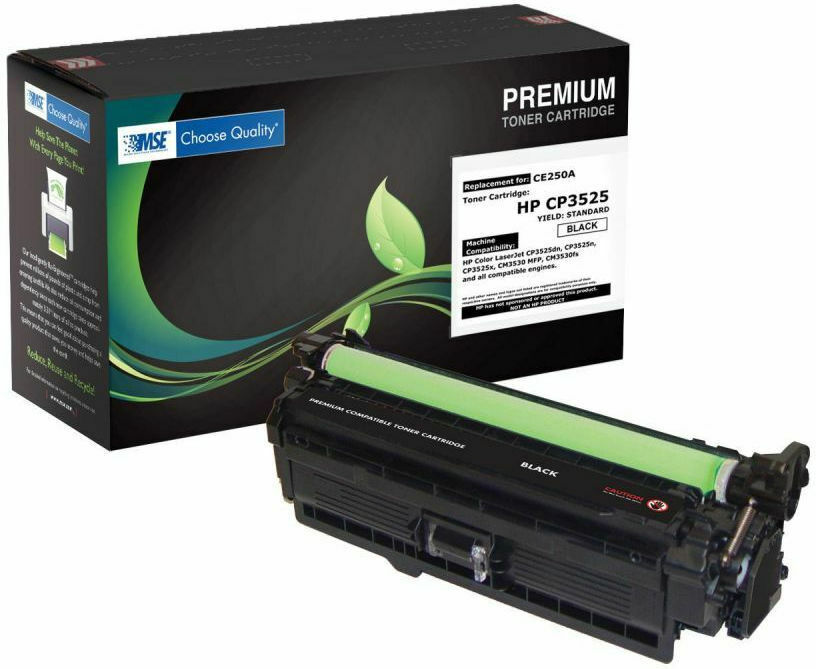 MSE Συμβατό Toner για Laser Εκτυπωτή HP LaserJet CP3525/CM3530mfp 5000 ...