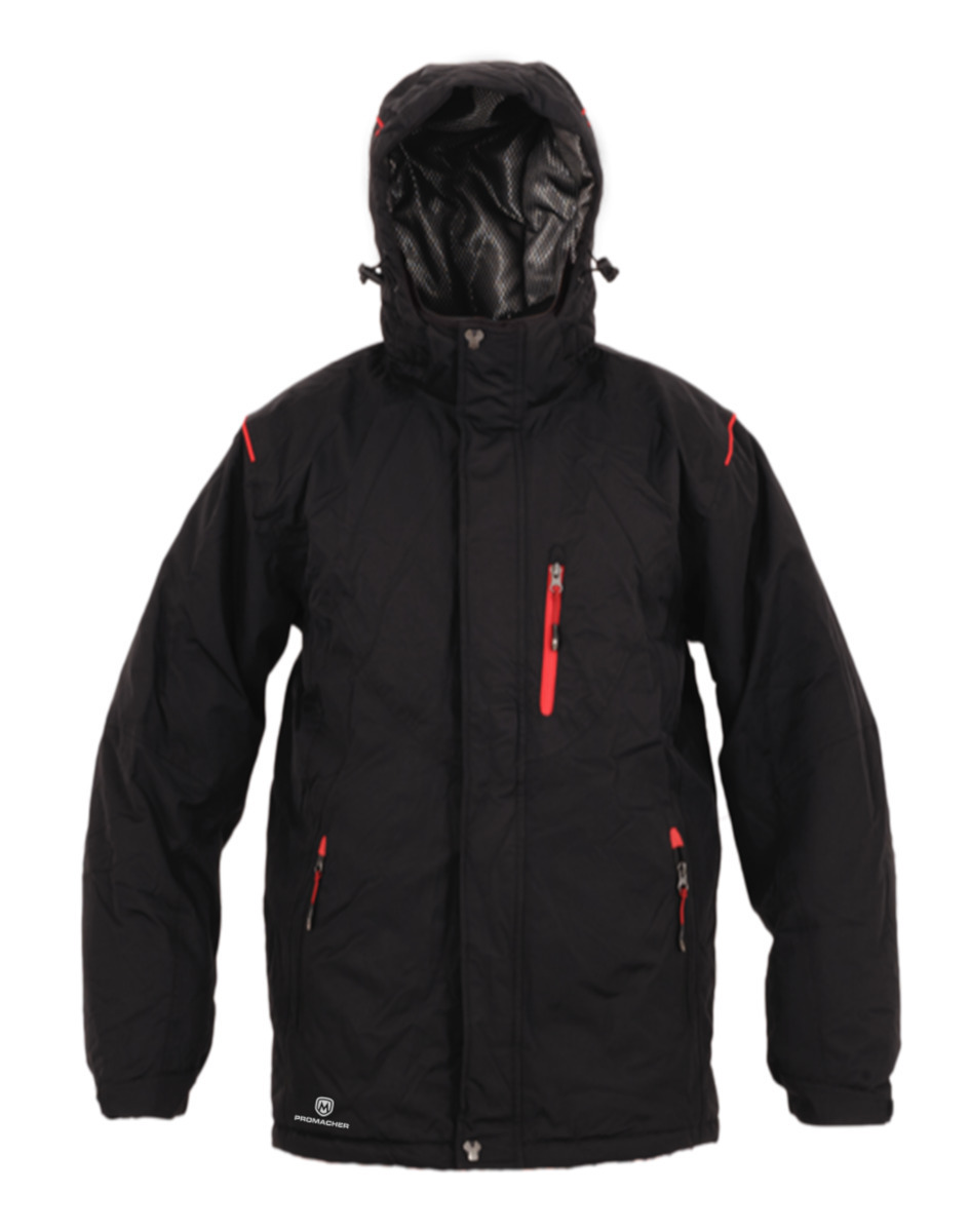 Promacher NYX Αδιάβροχο Μπουφάν Εργασίας Ψύχους Μαύρο | Skroutz.gr