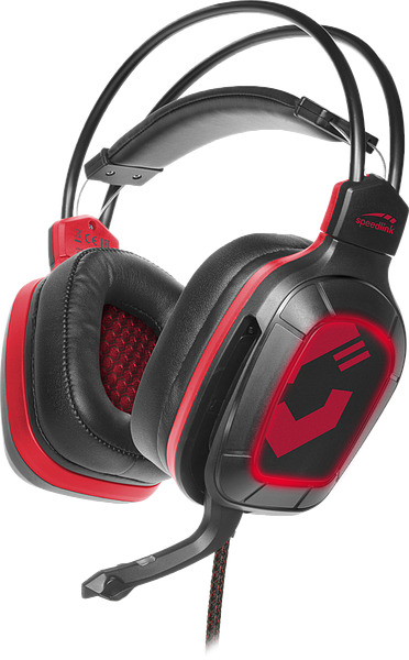 SpeedLink Draze Over Ear Gaming Headset με σύνδεση USB / 2x3.5mm ...