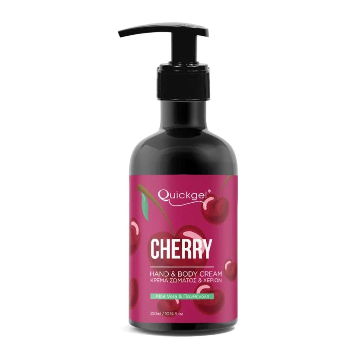 Quickgel Cherry Ενυδατική Κρέμα Σώματος με Aloe Vera για Όλες τις ...