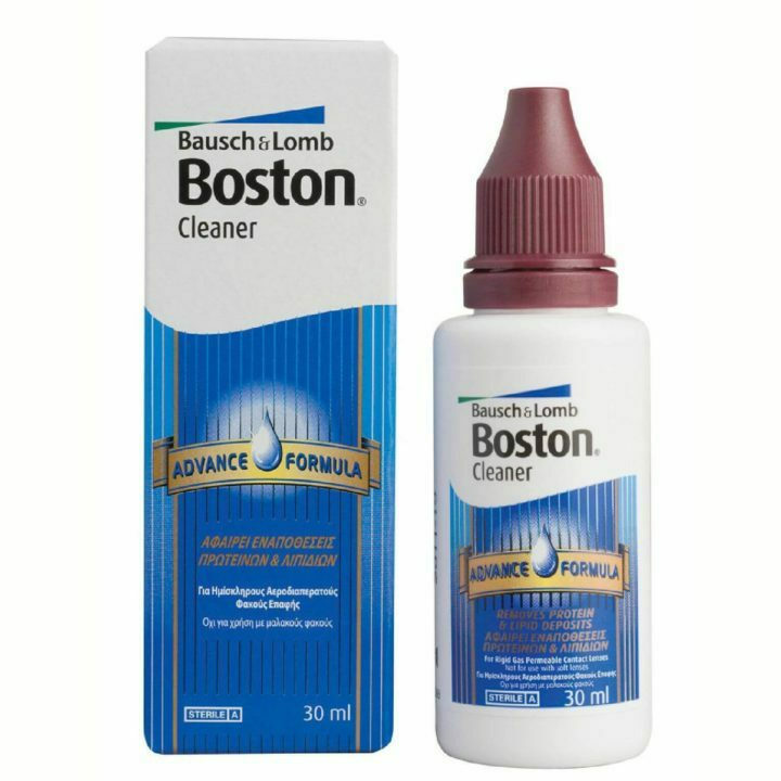 Bausch & Lomb Boston Cleaner Advance Formula Υγρό Φακών Επαφής 30ml ...
