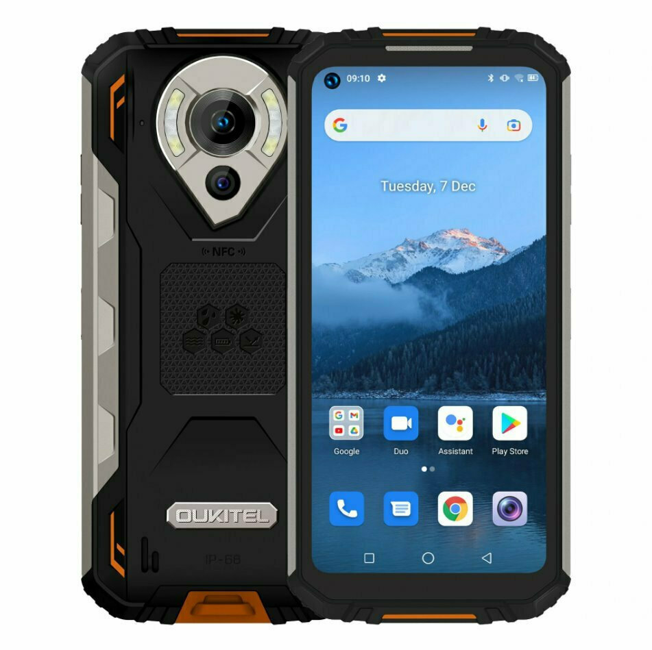 Oukitel WP16 Dual SIM (8GB/128GB) Ανθεκτικό Smartphone Πορτοκαλί ...