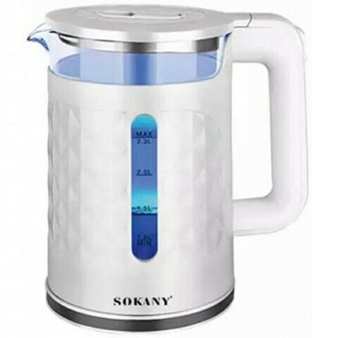 Sokany SK-1028 Βραστήρας 2.3lt 2000W Λευκός | Skroutz.gr