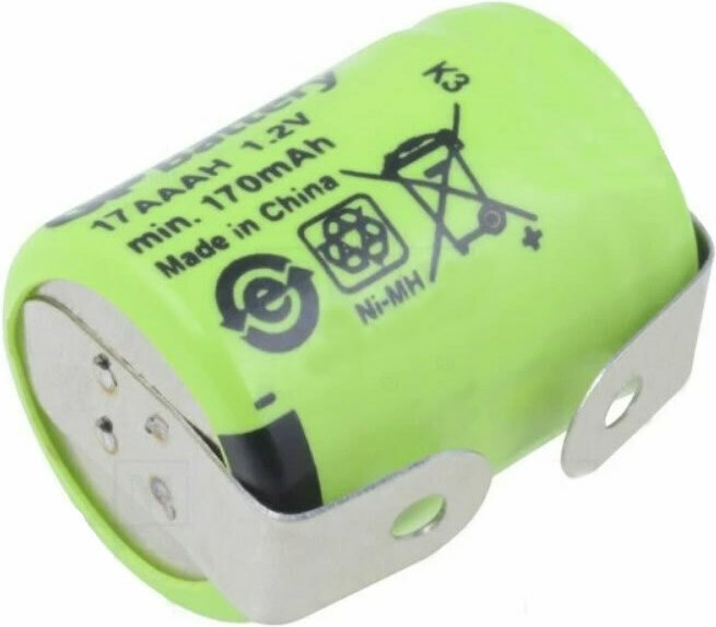 GP Batteries Επαναφορτιζόμενη Μπαταρία 1/3 AAA Ni-MH 170mAh 1.2V με ...