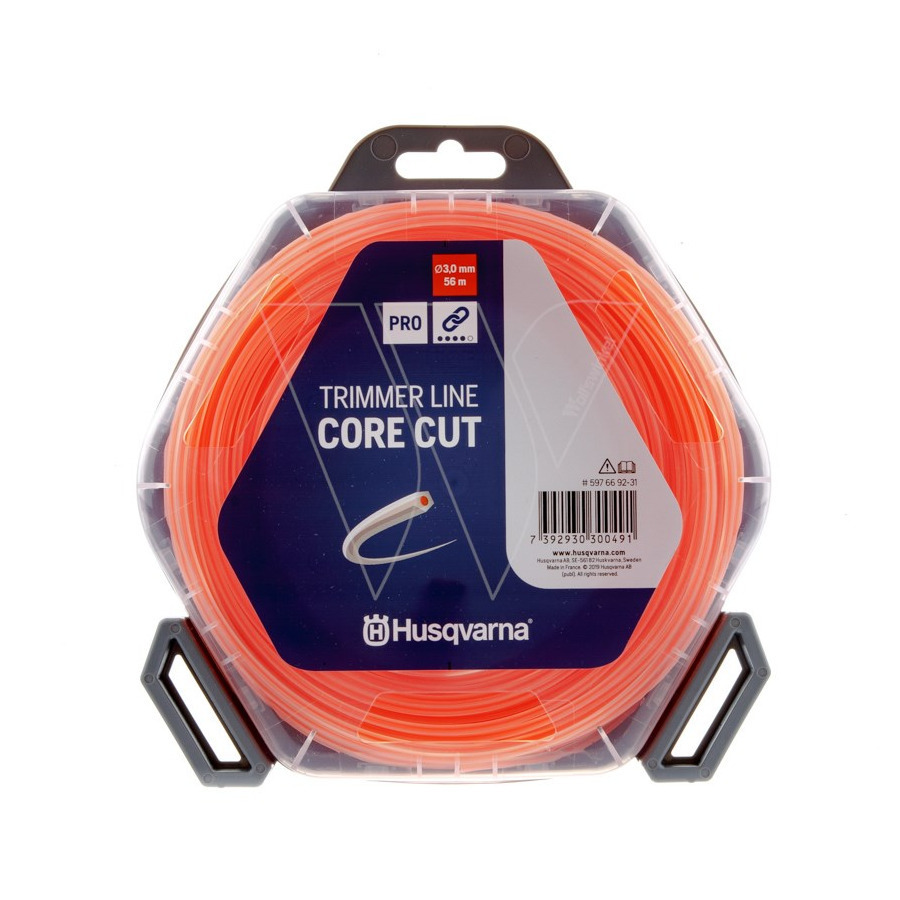 Husqvarna Core Cut Μεσινέζα Πεντάγωνη Μήκους 90m και Πάχους 2.4mm ...