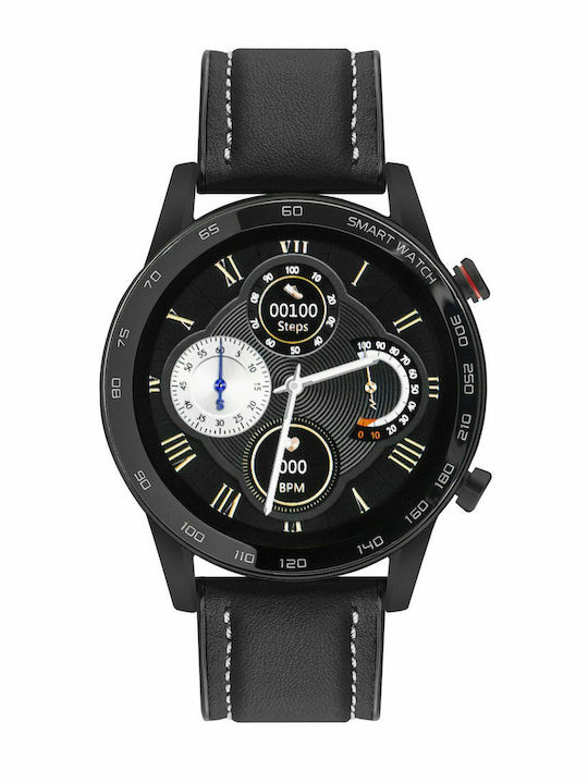 Slazenger SL.07.6418 Stainless Steel 44mm Smartwatch με Παλμογράφο ...