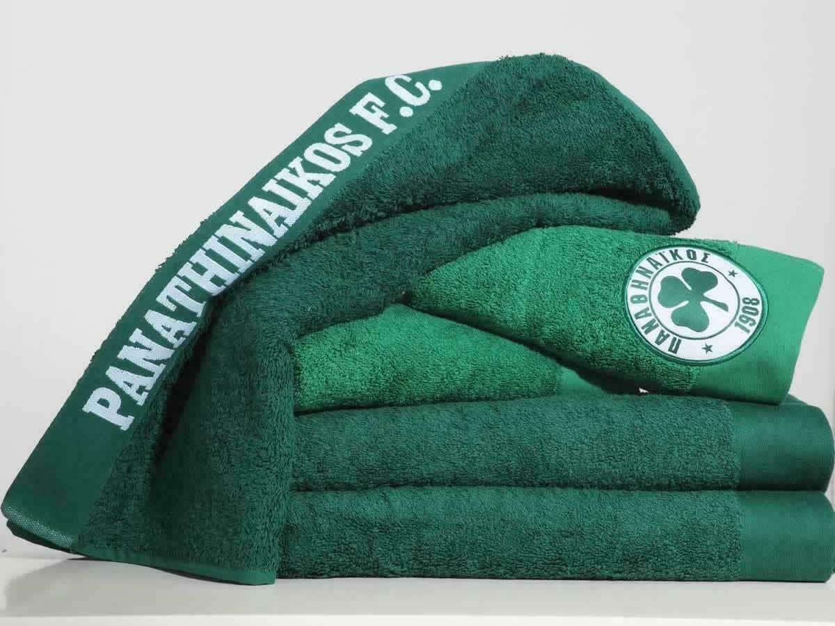 Palamaiki Πετσέτα Προσώπου Panathinaikos FC Official Licensed 9-100086 ...